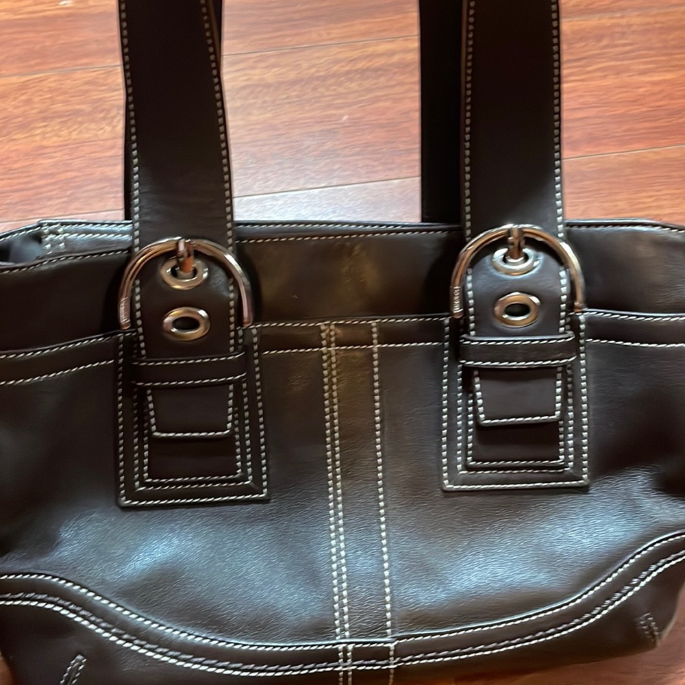 Coach Bag- H0749-F10911 Brown Leather Soho Satchel Wi… - Gem